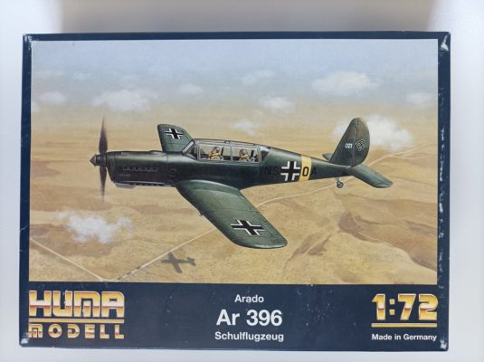 Arado Ar396 - Huma modell - 1/72e